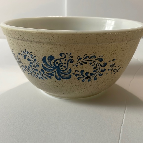 Pyrex | Kitchen | Homestead Blue Pyrex Bowl | Poshmark